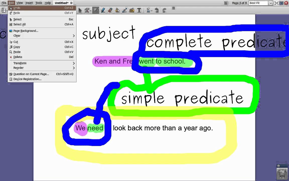 Subjects And Predicates Youtube