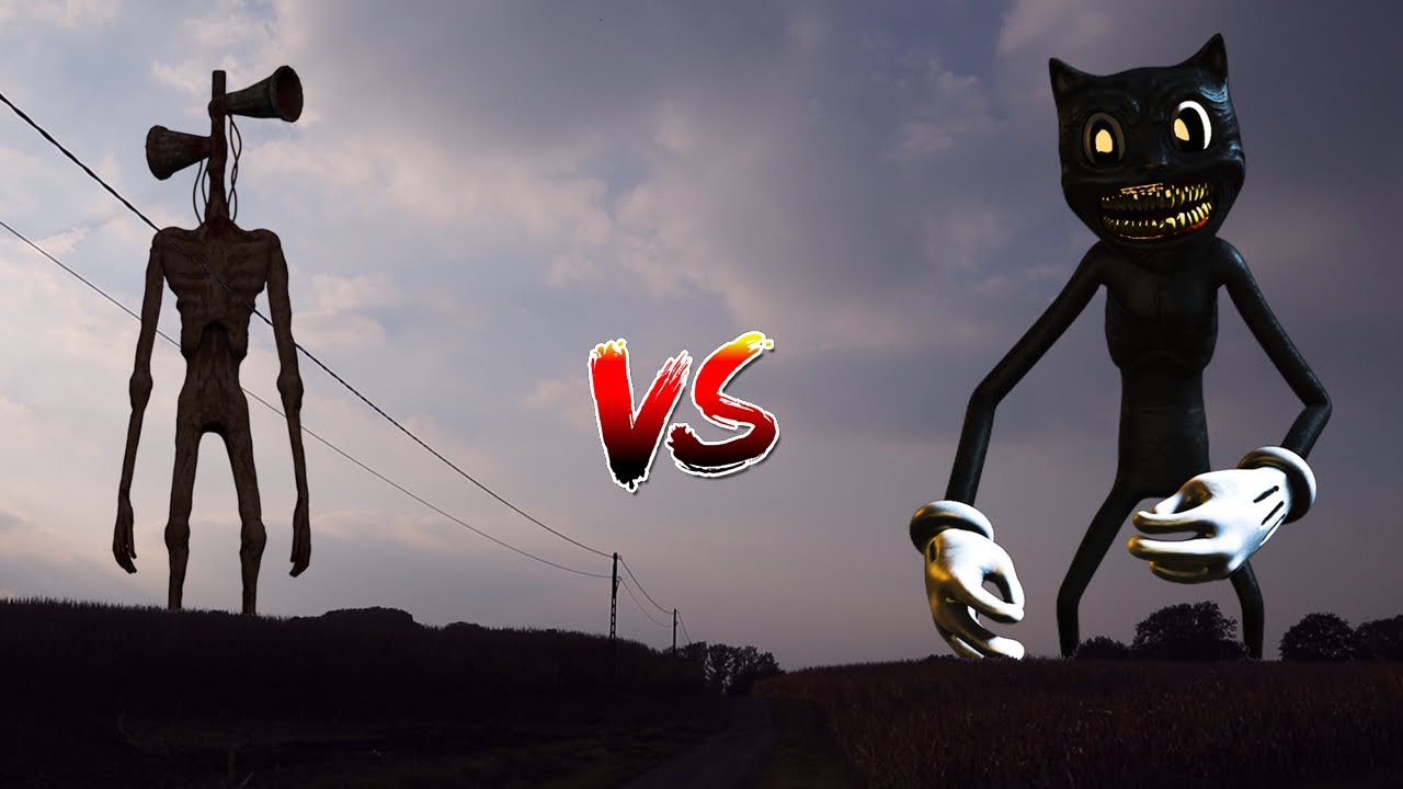 Siren Head Vs Cartoon Cat Youtube