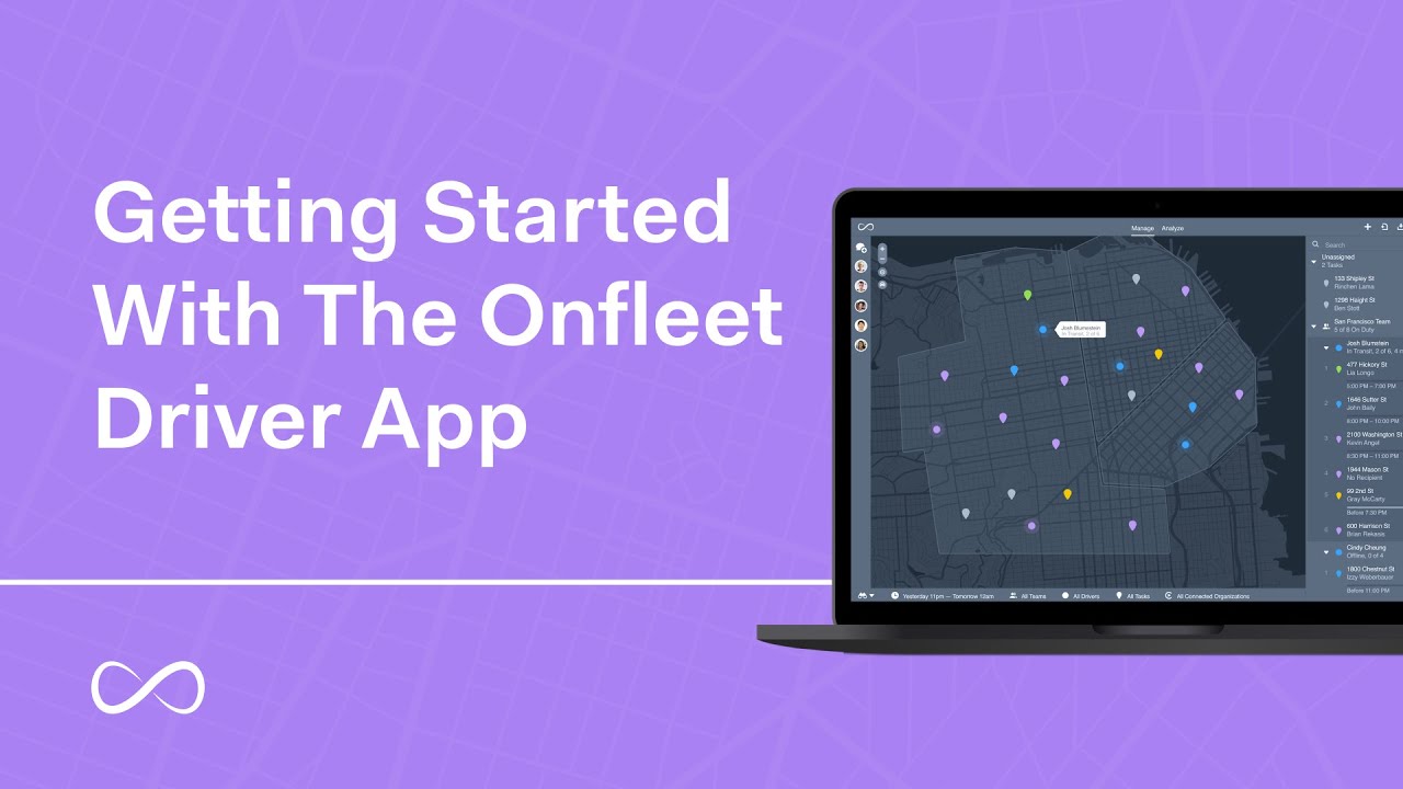 Getting Started With The Onfleet Driver App Youtube