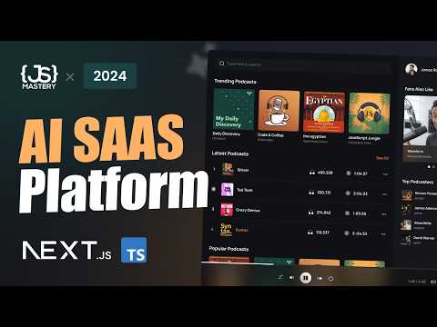 Build And Deploy A Next Gen Ai Saas Platform Next Js Convex Youtube