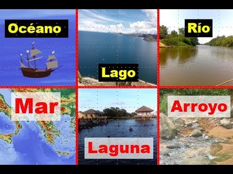 Diferencia Entre Oceanos Mares Lagos Lagunas Rios Arroyos Cascada