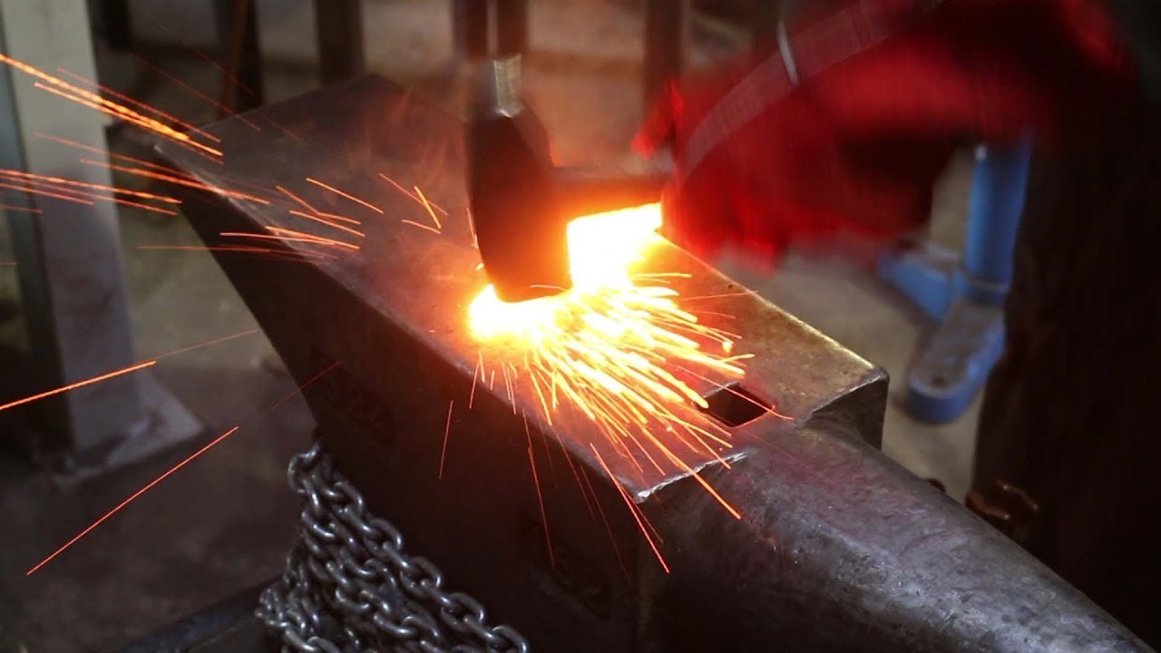 Forging A Long Sword Part 1 Forging The Blade Youtube