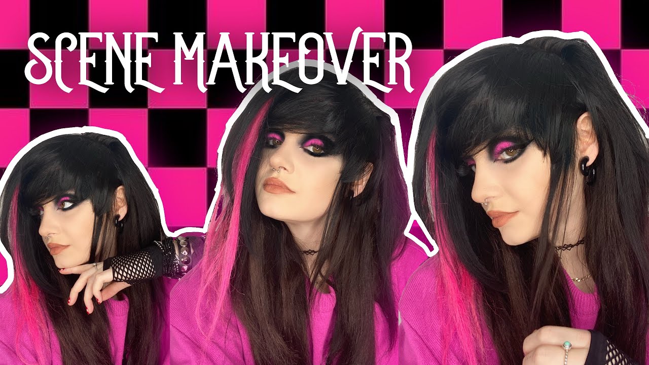 How To Do Emo Scene Hair And Makeup Saubhaya Makeup