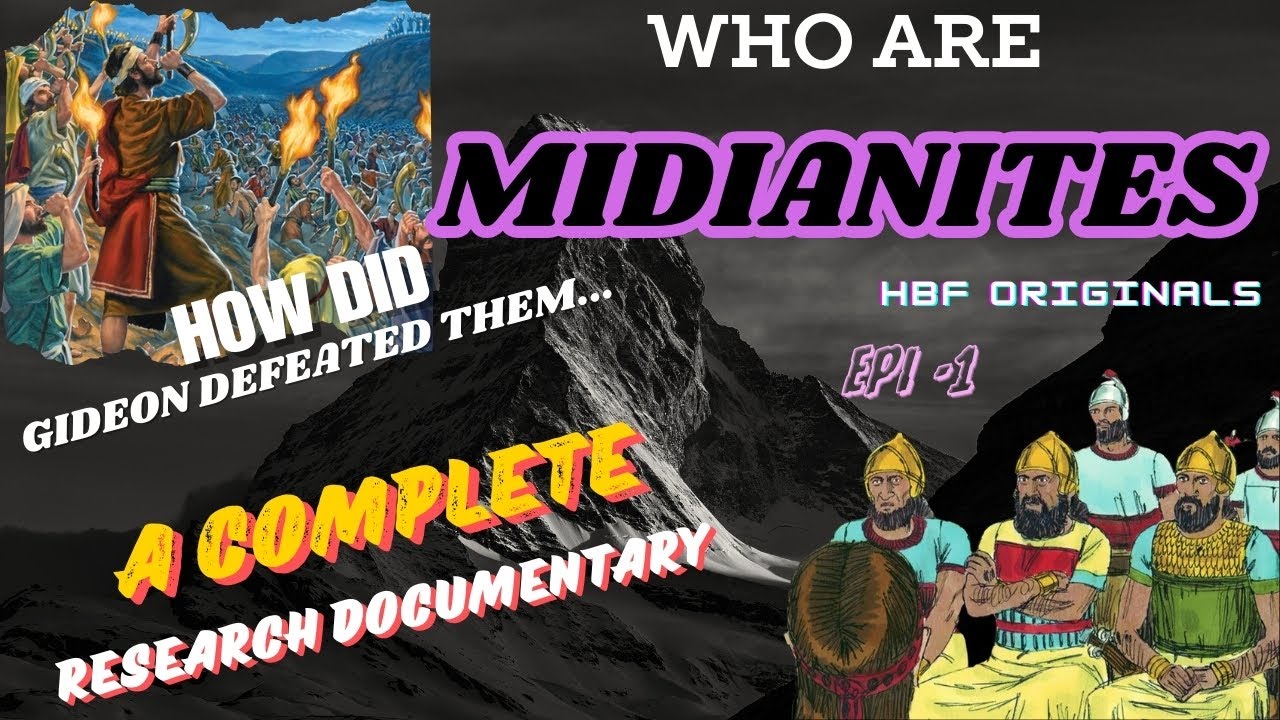 Who Are Midianites Midianites In The Bible Research Documentary