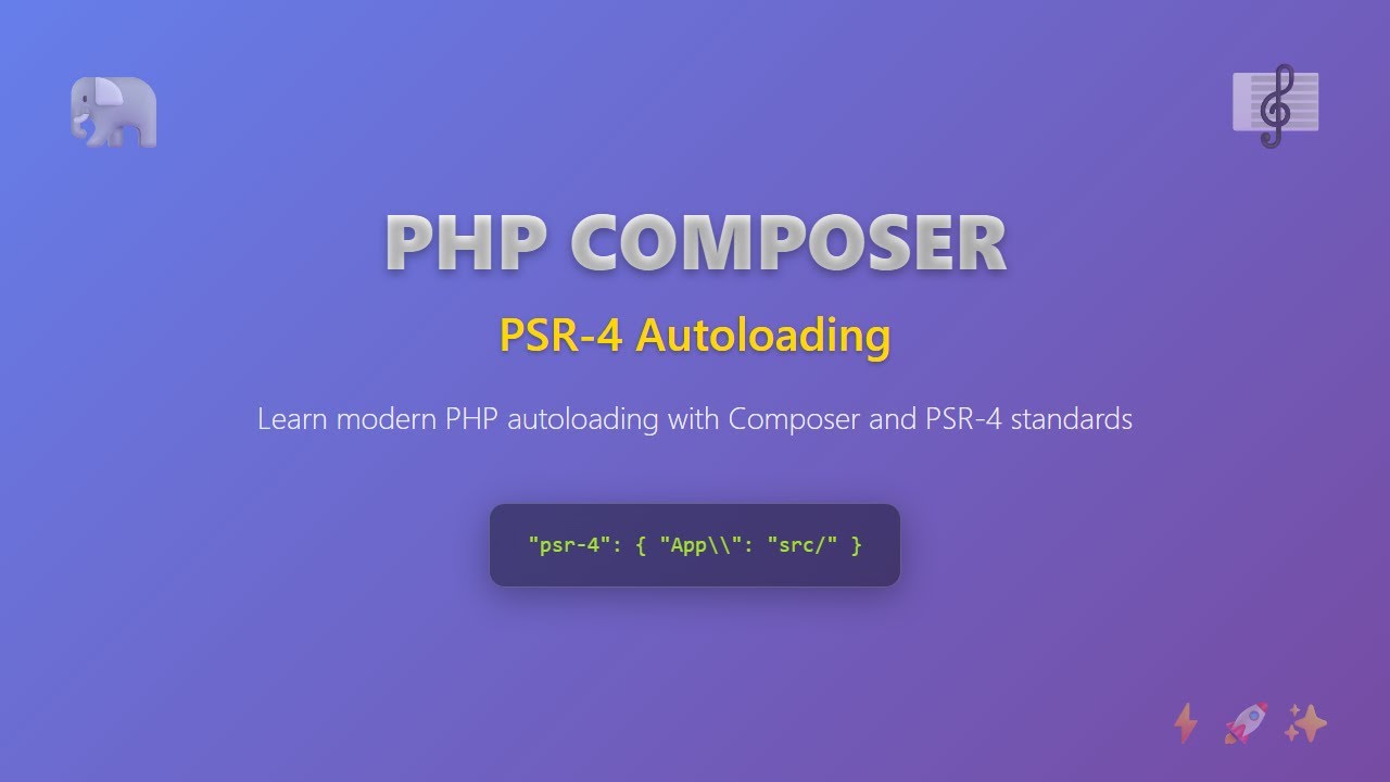 Php Composer Autoloading Psr 4 Explained For Beginners Youtube