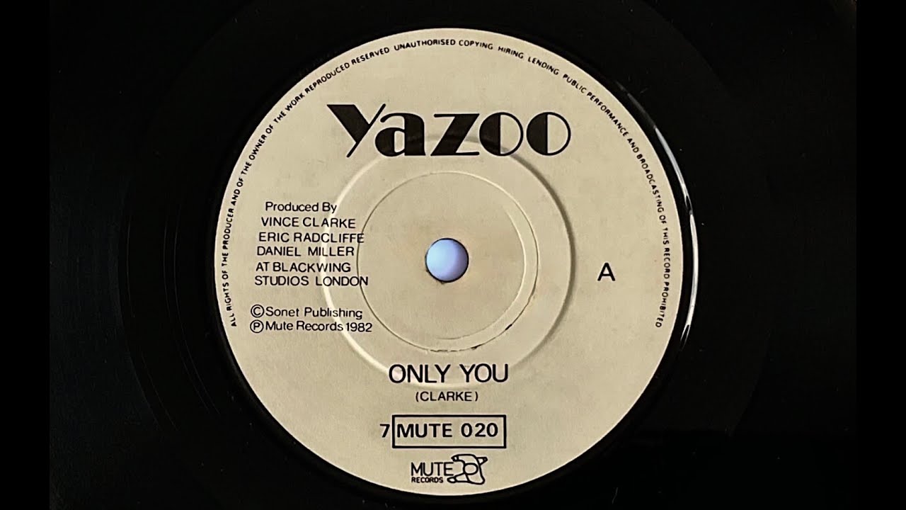 Only You 1982 Yazoo Youtube