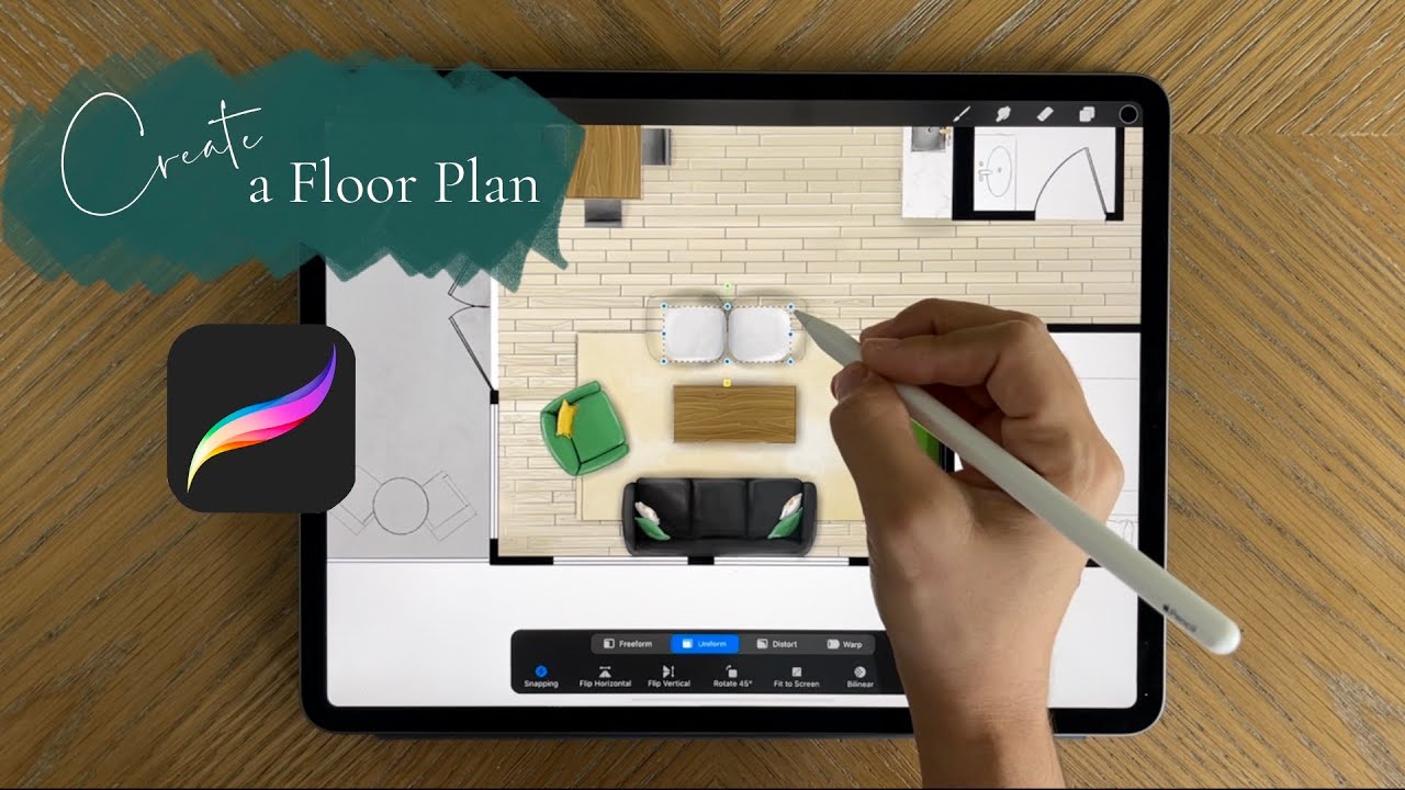 Procreate Floor Plan Template