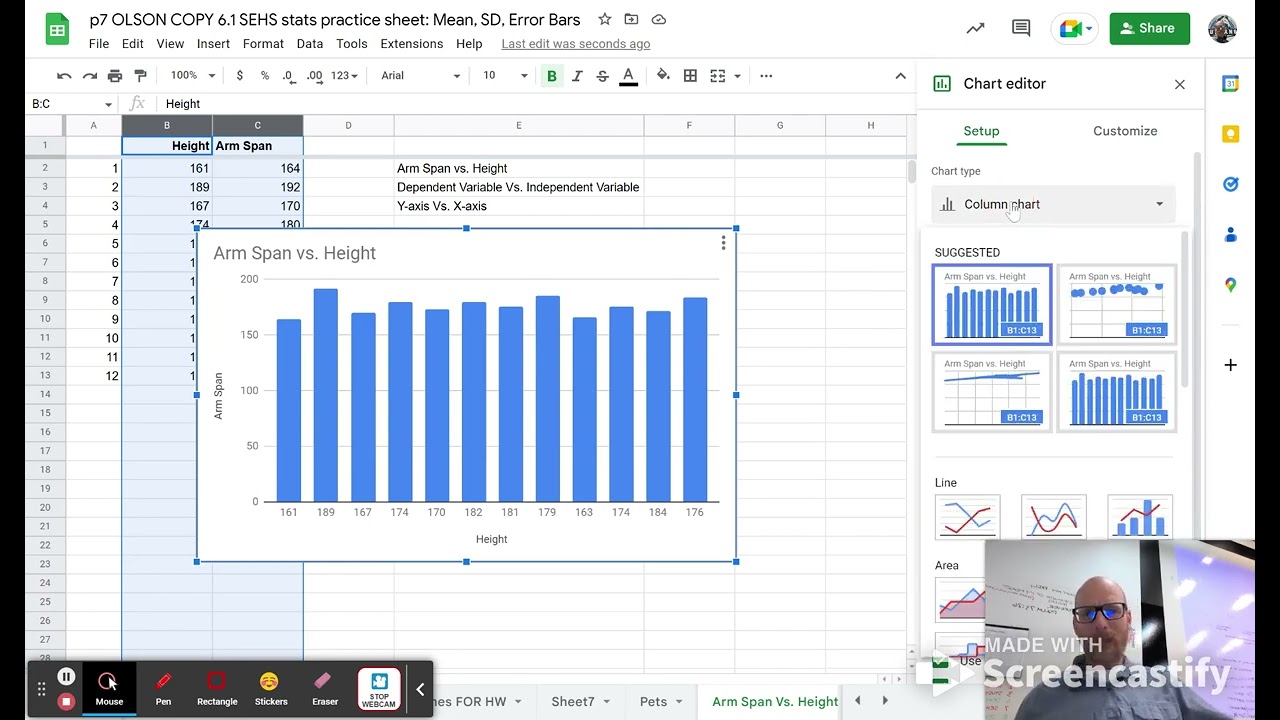 Insert Scatter Plot Chart In Google Sheets Youtube