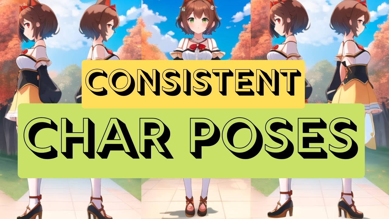 Stable Diffusion Consistent Character Poses And Camera Angles Tutorial