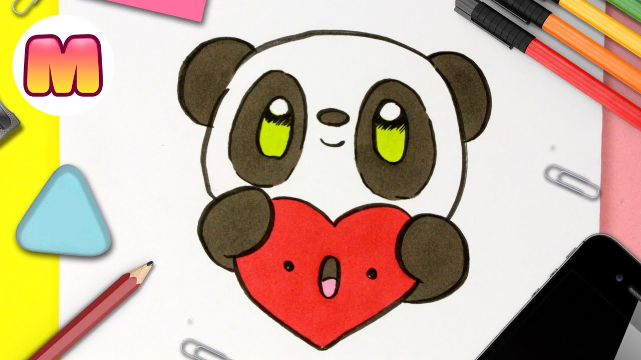Como Dibujar Un Panda Kawaii пёџ Fгѓcil пёџ Dibujos Kawaii De Animales