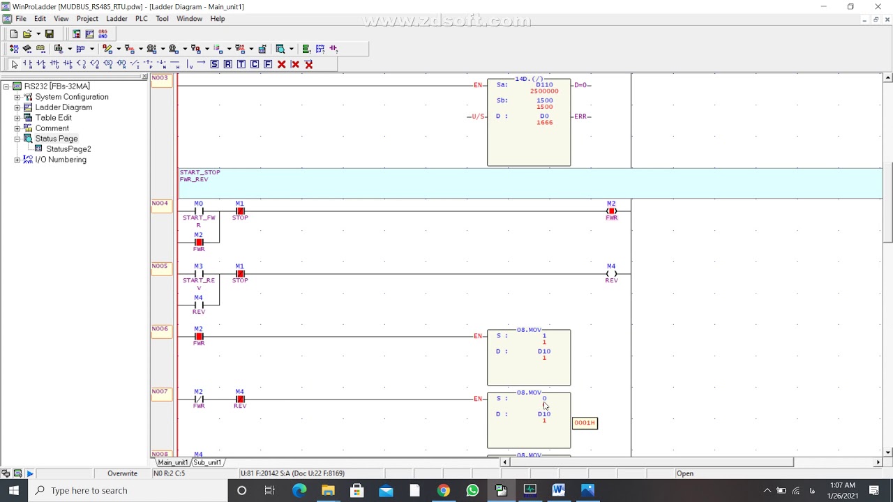 Fatek Modbus Rtu Example Profinsure