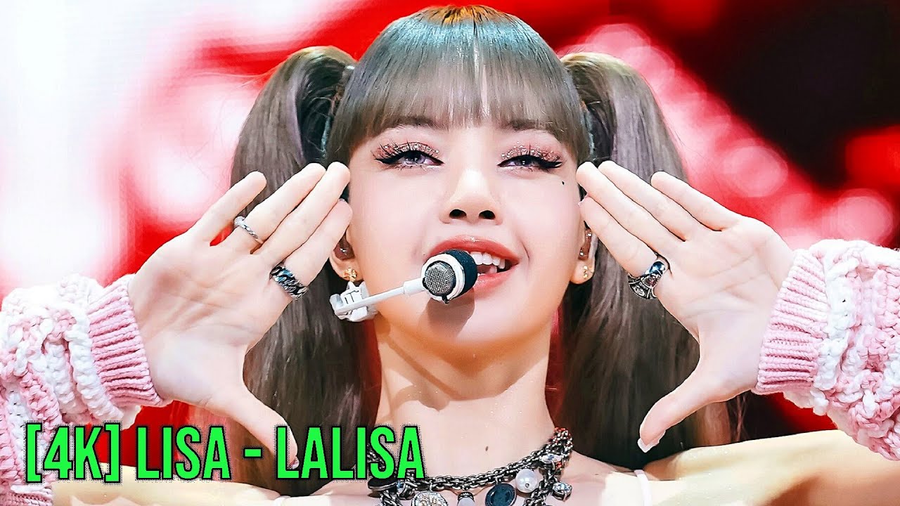 4k Live Lisa Lalisa 210926 Sbs Inkigayo Youtube Music