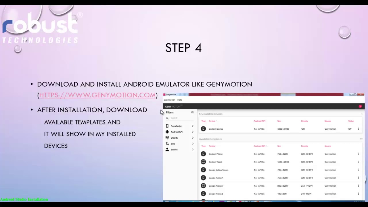 Android Studio Installation Youtube