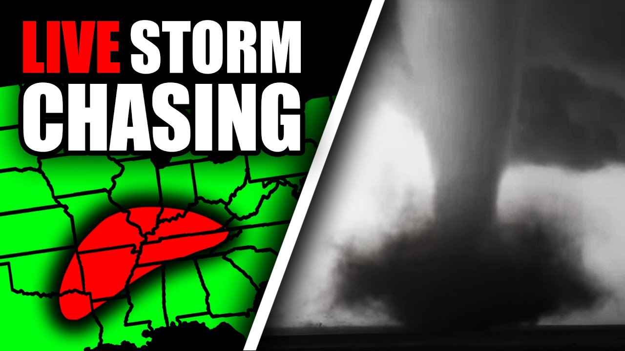 рџ ґlive Storm Chasing Multi State Significant Tornado Outbreak Youtube