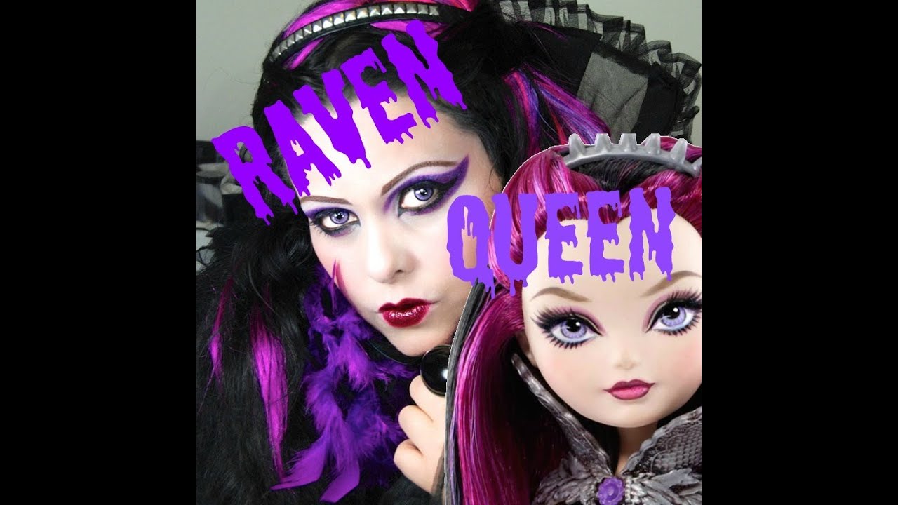 рџ Ever After High Raven Queen Makeup Tutorial Cosplay Halloween 2019