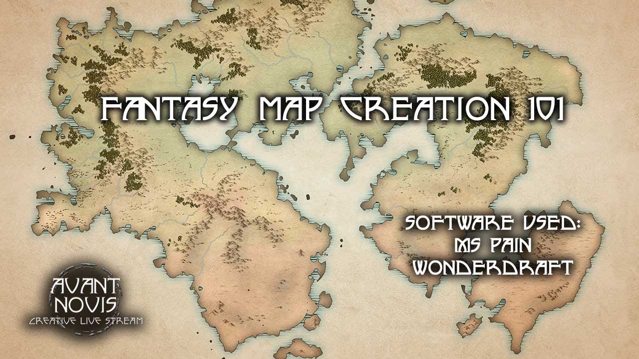 How To Create A Map 101 Using Wonderdraft Youtube