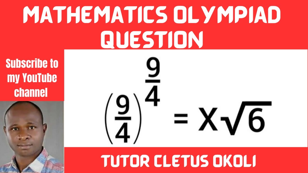 Mathematics Olympiad Question Tips And Tricks Youtube