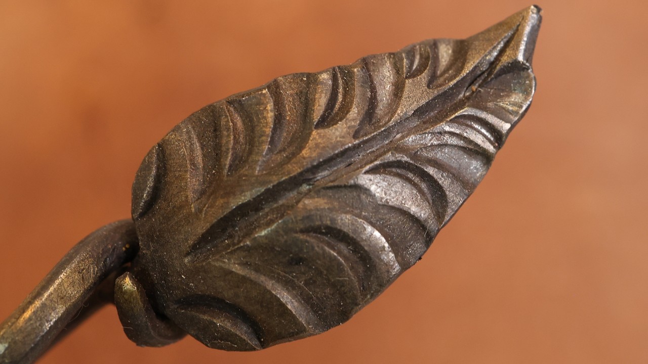 Forging Ornamental Leaves As Thank You Gifts Youtube