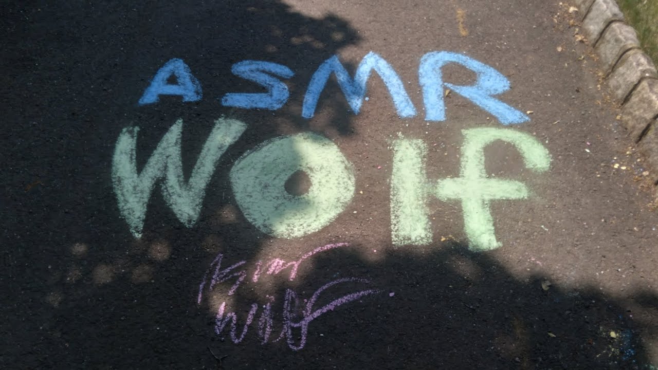Chalk Drawing Asmr Youtube