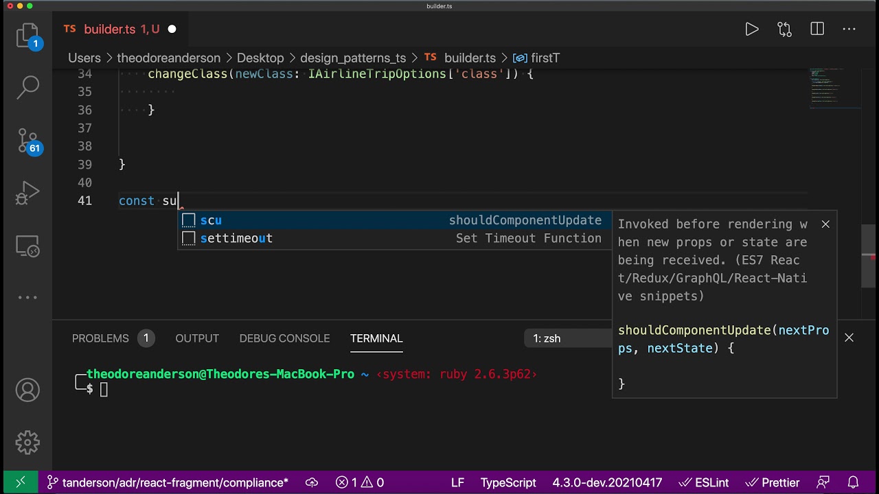 Builder Design Pattern In Typescript Youtube