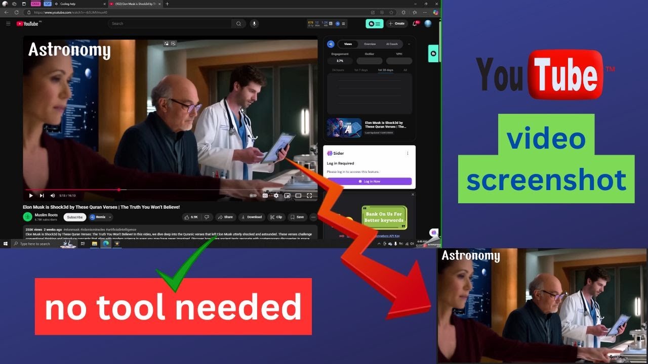 Capture Youtube Screenshots Easily Without Any Tool Or Extension Youtube