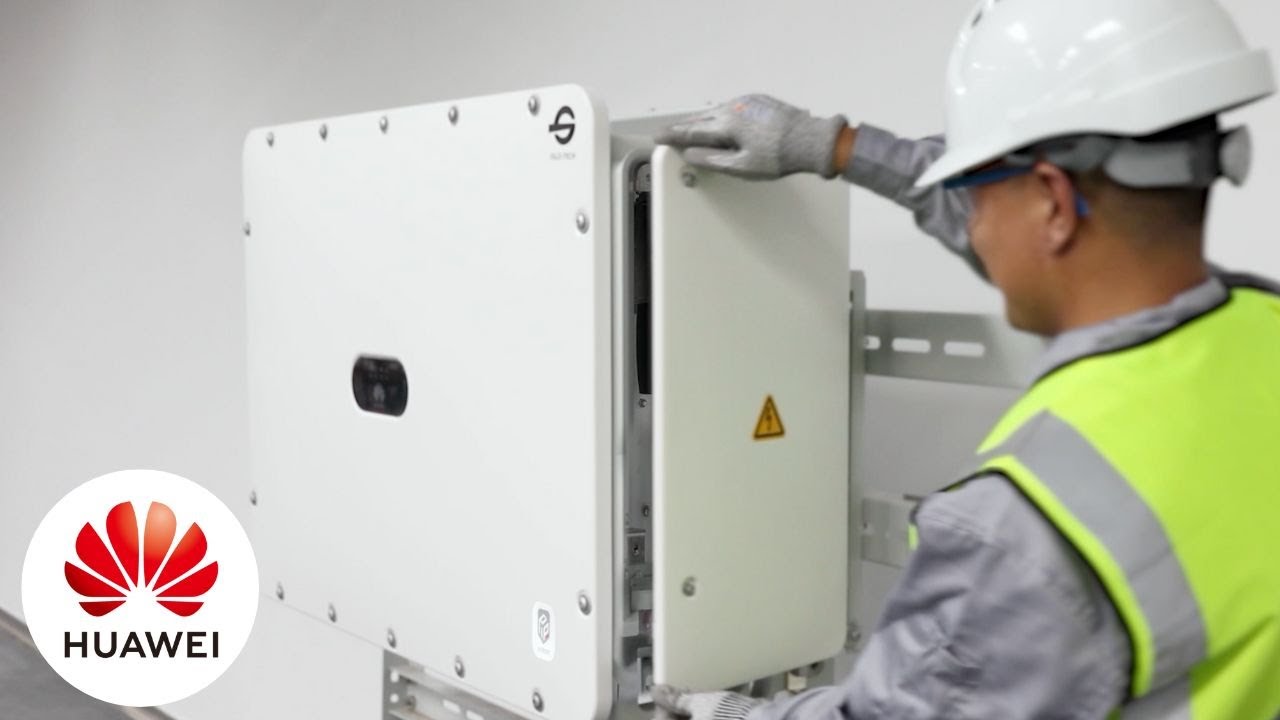 Cómo Instalar Inversor De 150kw Huawei Sun2000 150k Mg0 Para