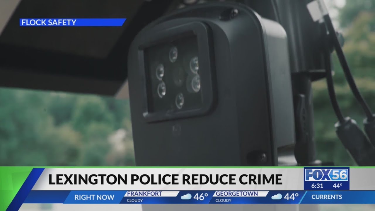 Lexington Police Solve Crimes Using Flock Safety Cameras Youtube