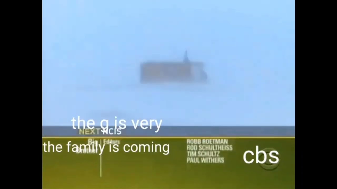 Cbs Split Screen Credits Youtube