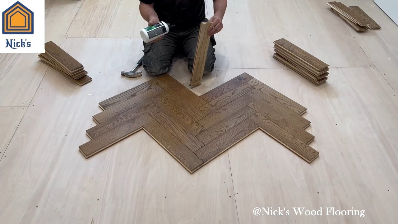How To Install Herringbone Engineered Wood Flooring In India Viewfloor Co