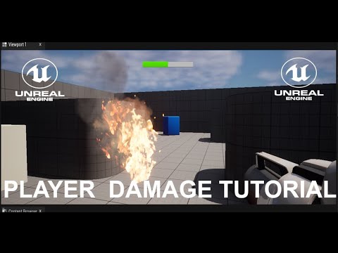 Player Damage Tutorial In Unreal Engine 5 Youtube