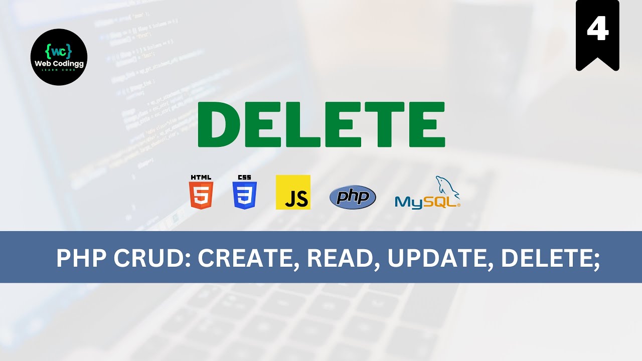 Php Crud Operation Tutorial Delete Records Like A Pro With Php Mysql