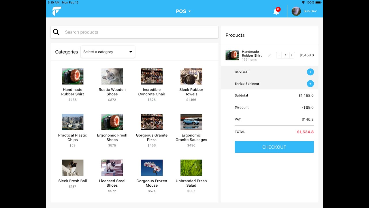 Rpos React Native Pos App Youtube
