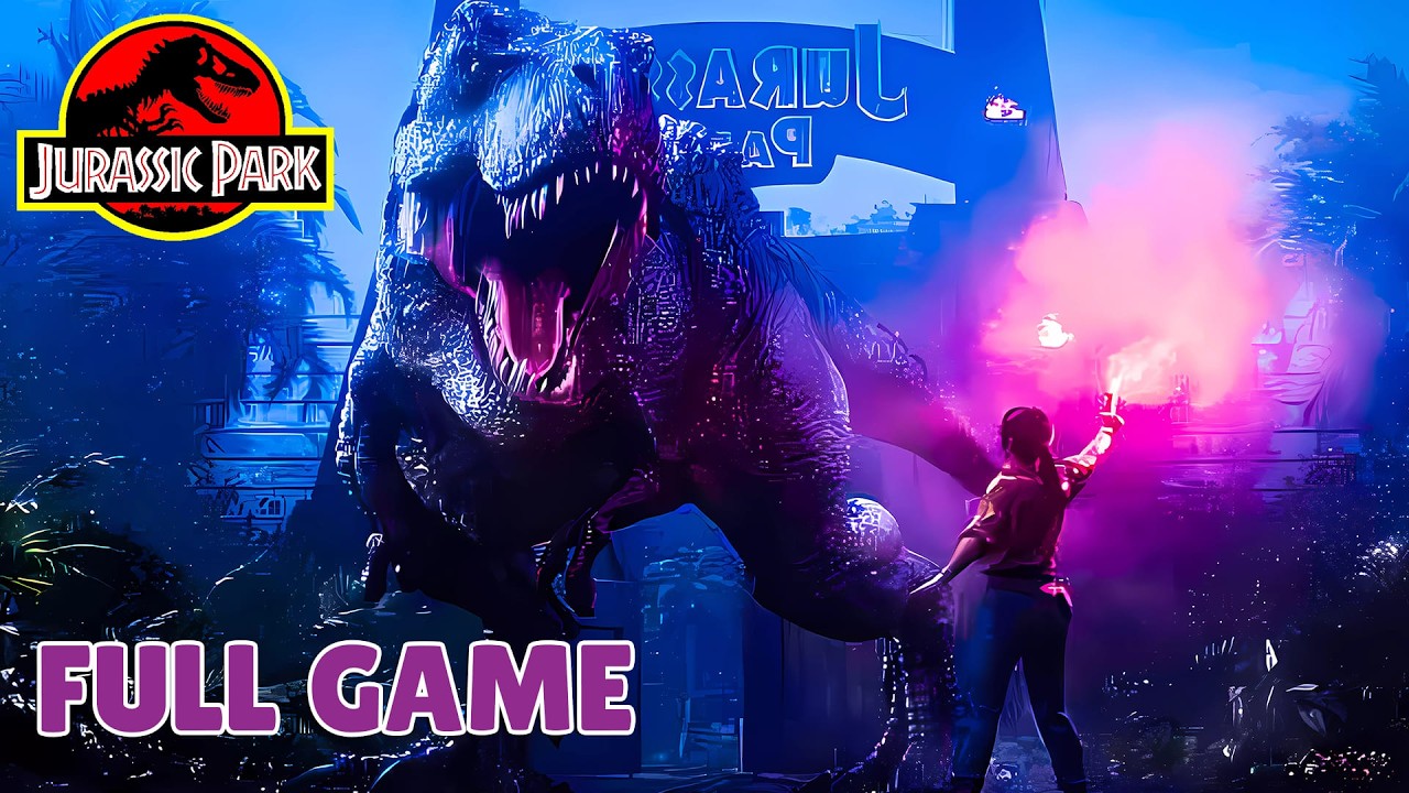 Jurassic Park The Game Walkthrough No Commentary Full Game