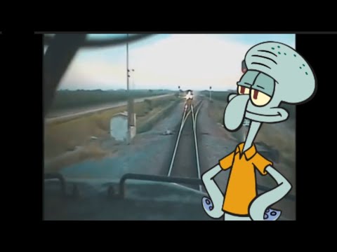 Hi Squidward Kismet Train Collision Youtube