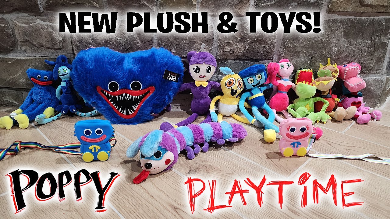 New Poppy Playtime Plush Toys Youtube