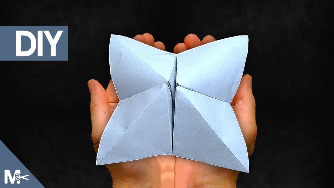 Cómo Hacer Un Comecocos De Papel Fácil Para Niños Youtube