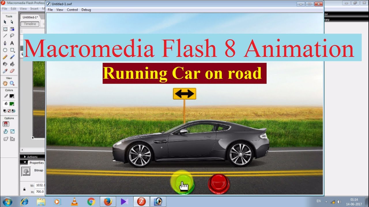 Macromedia Flash 8 Animation Running Car On Road рџ ґрџ ґрџ ґ Youtube