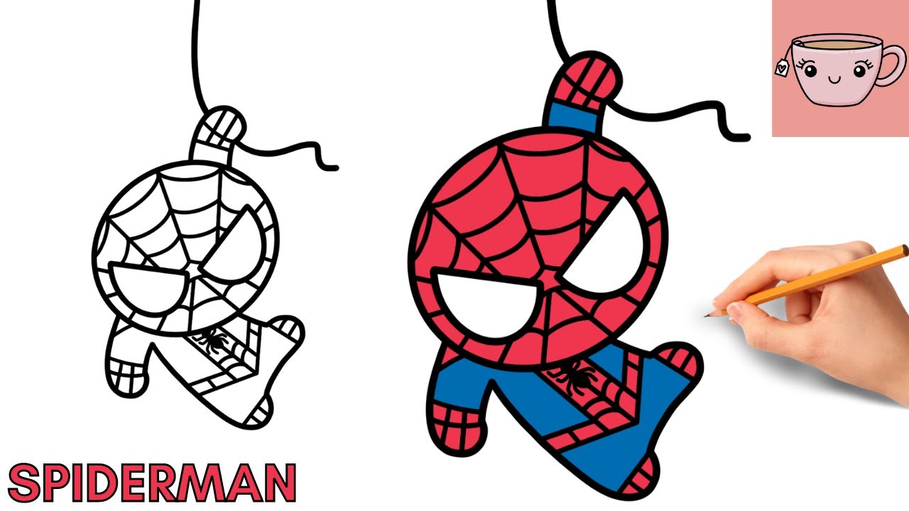 Easy Spiderman Drawings