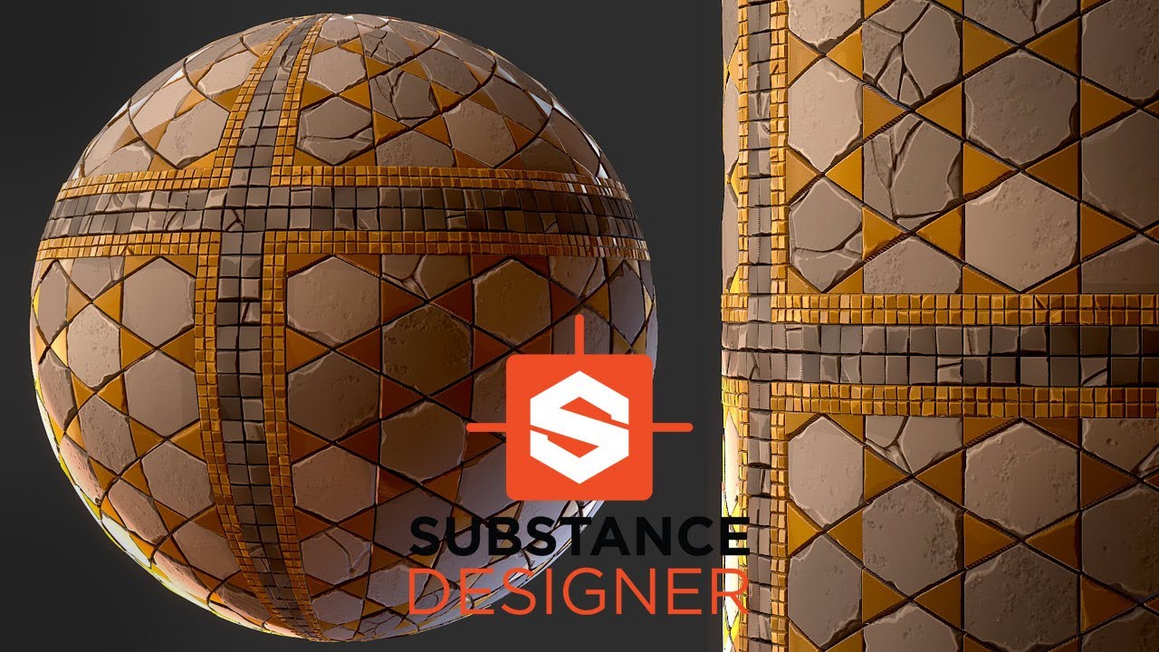 Stylized Tile Substance Designer Youtube