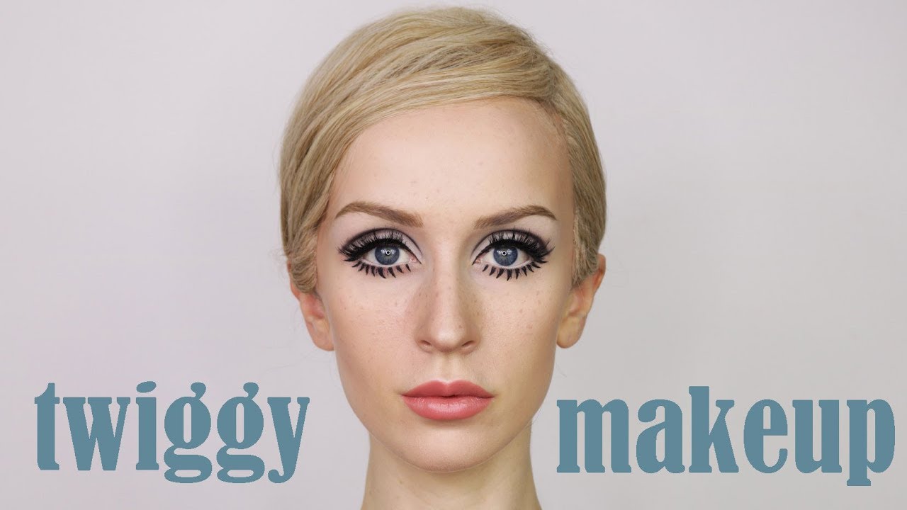 Twiggy 60s Makeup Tutorial Youtube