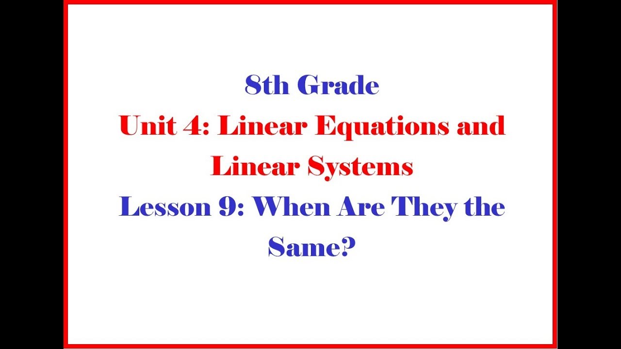Math 8 4 9 Homework Help Morgan Youtube