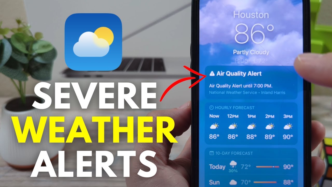 How To Turn On Severe Weather Alerts For Iphone Custom Notifications