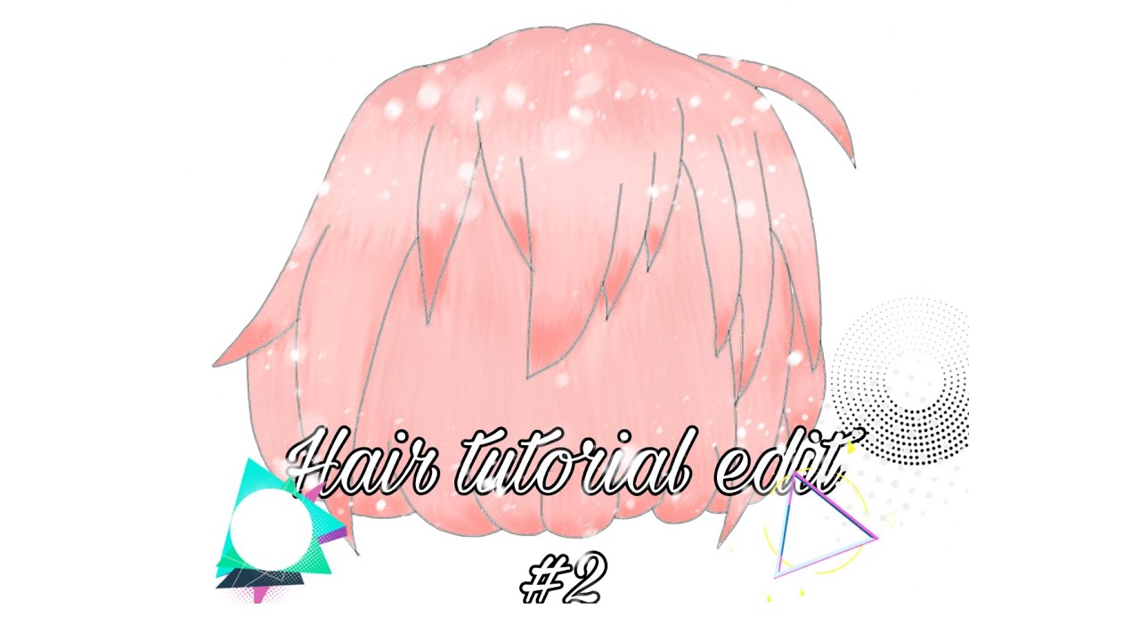 Hair Tutorial Edit Gacha Life Youtube