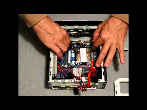 Building A Shuttle Xh61v Htpc Youtube