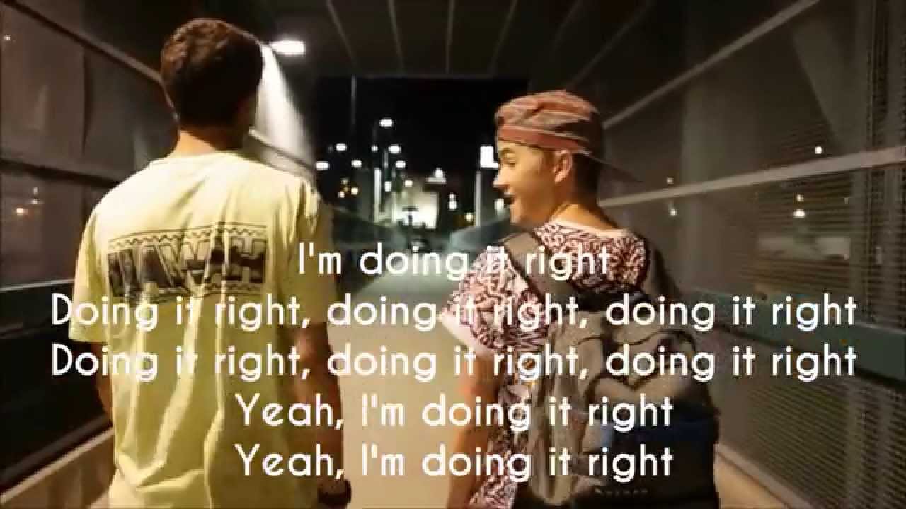 Jack And Jack Doing It Right Official Music Video With Lyrics