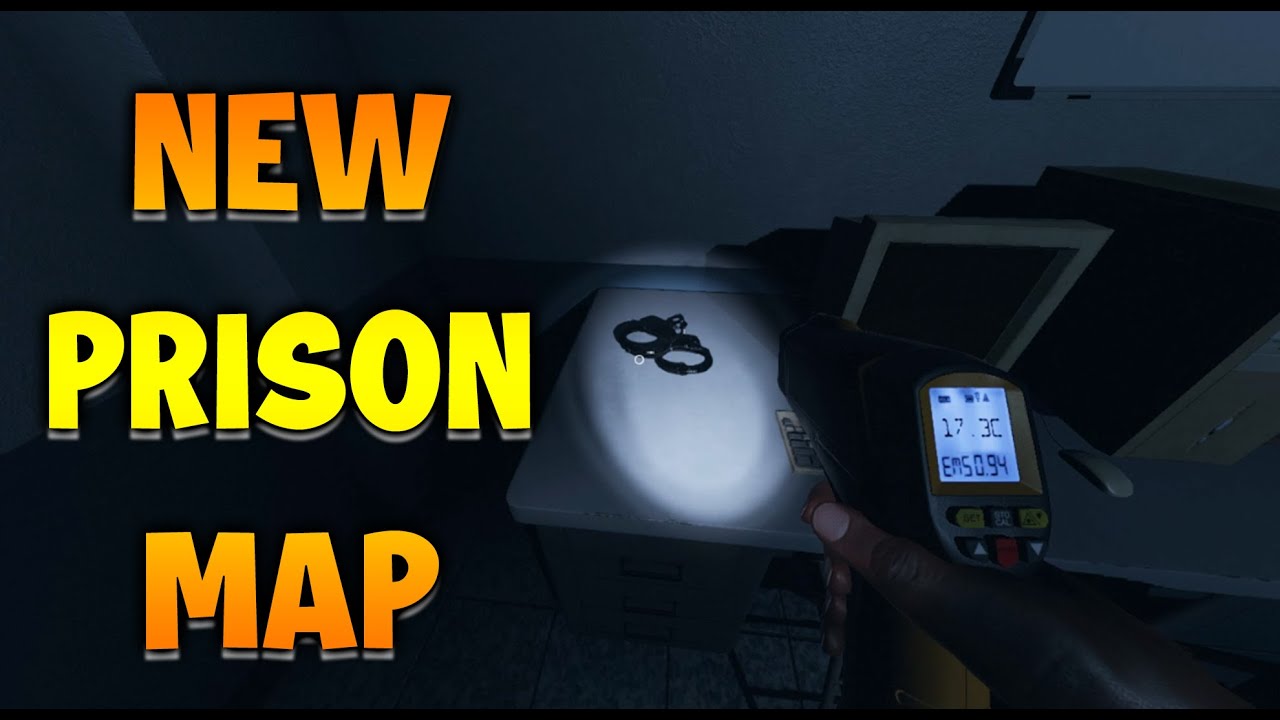 New Prison Map Out Phasmophobia Solo Professional Youtube