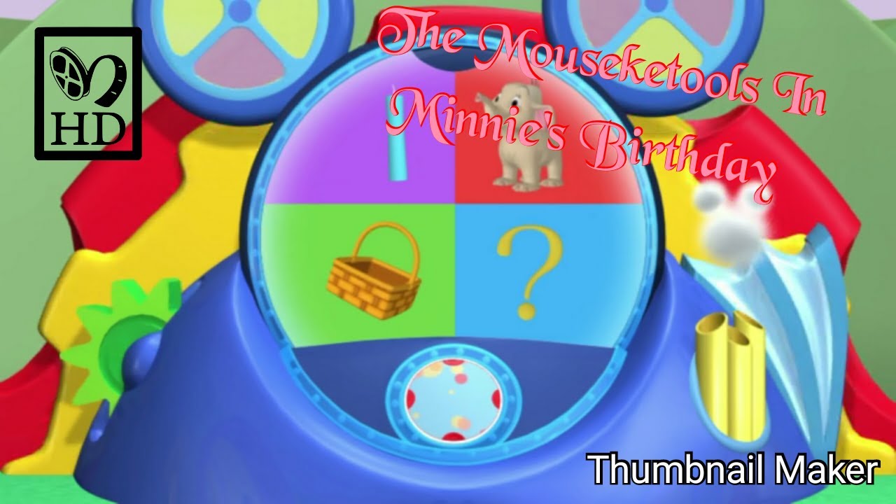 The Mouseketools In Minnie S Birthday Youtube