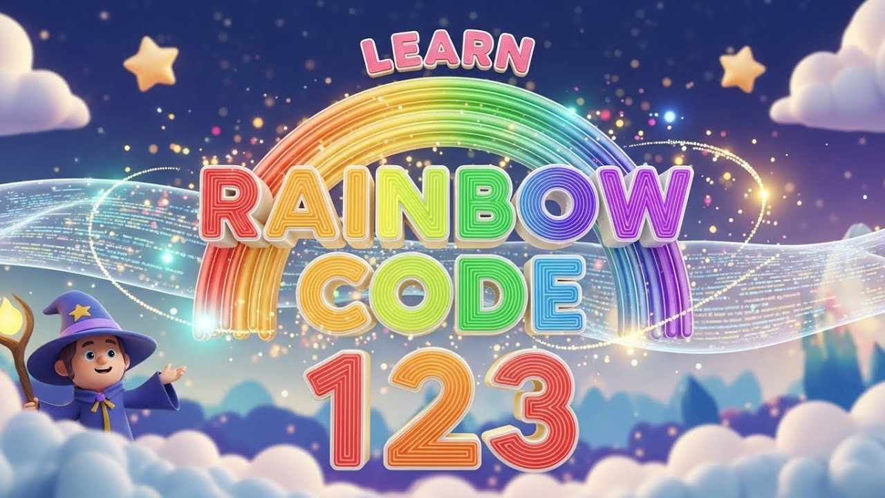 Learn Rainbow Code 123 рџњ рџ ў Color Coding Fantasy Learn Numbers With