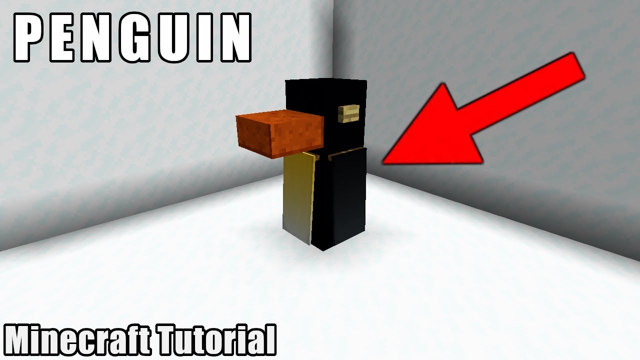 How To Build A Penguin In Minecraft рџђ Youtube