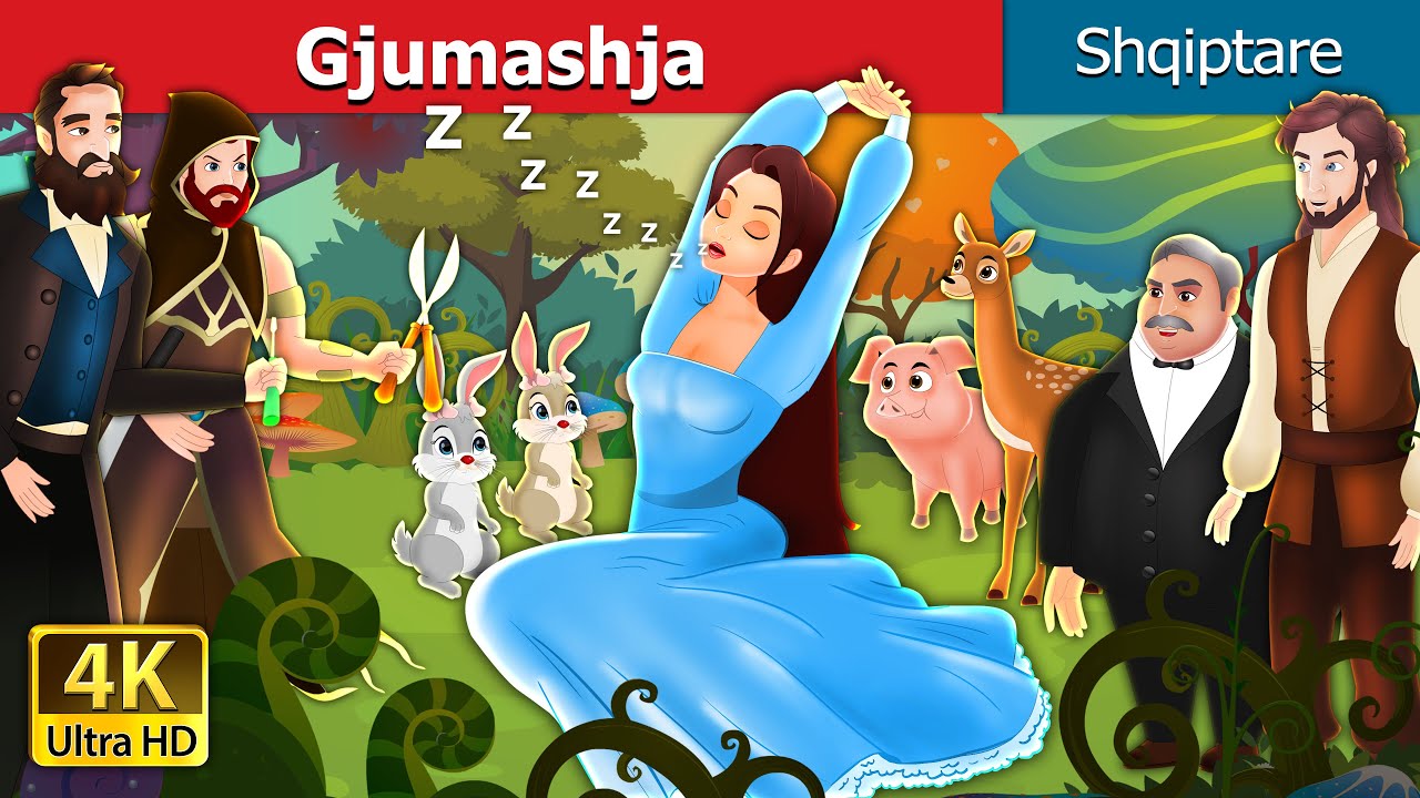 Gjumashja Sleepinderella In Albanian Albanianfairytales Youtube